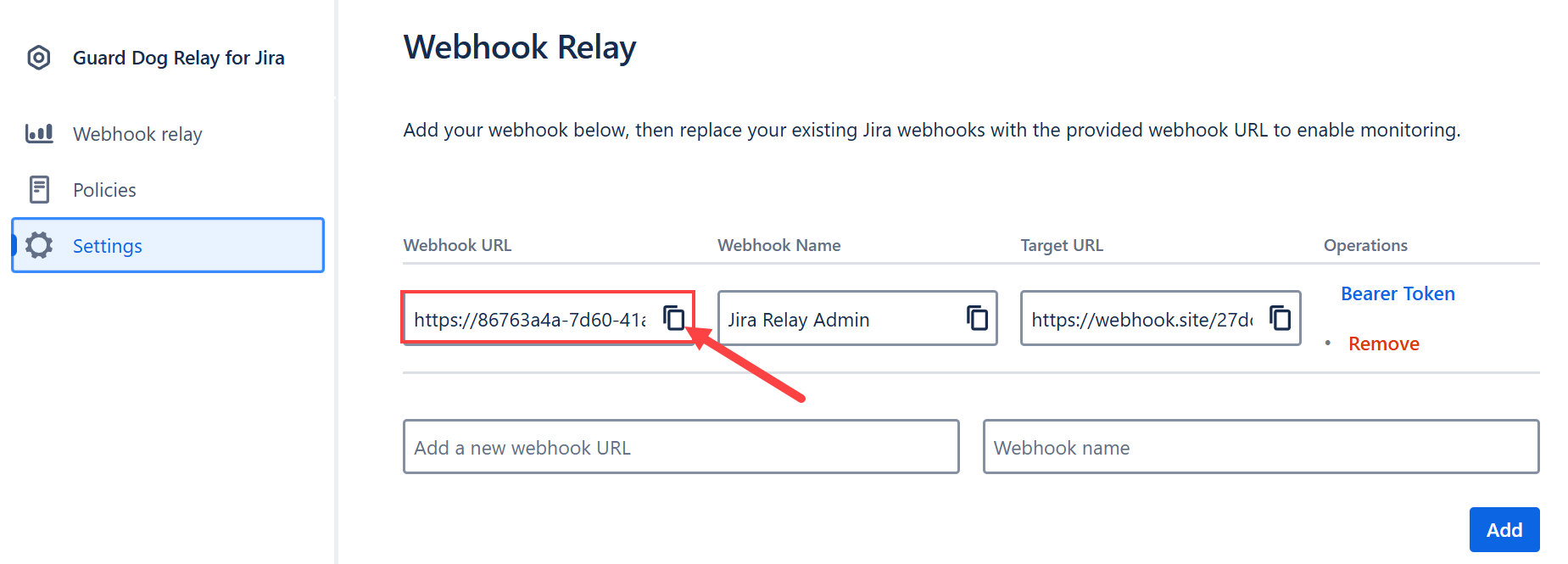 Integrating with third-party platforms Webhook